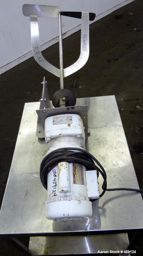 Used Top Entering Agitator. Approximate 3/4" diameter 304 stainless s