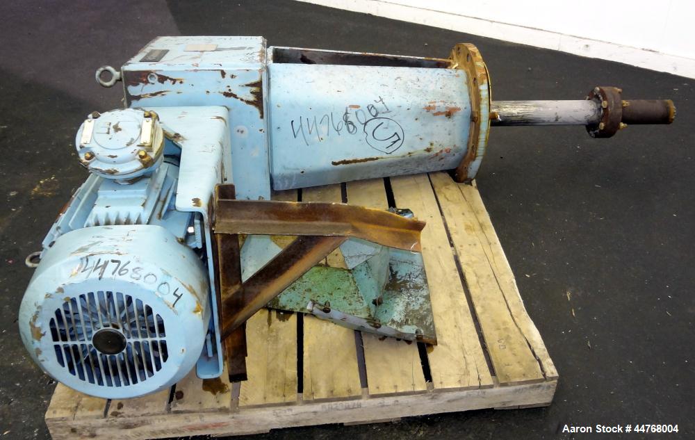 Used Chemineer HT Top Entering Agitator, Model 5HTA-15. Output rpm 45