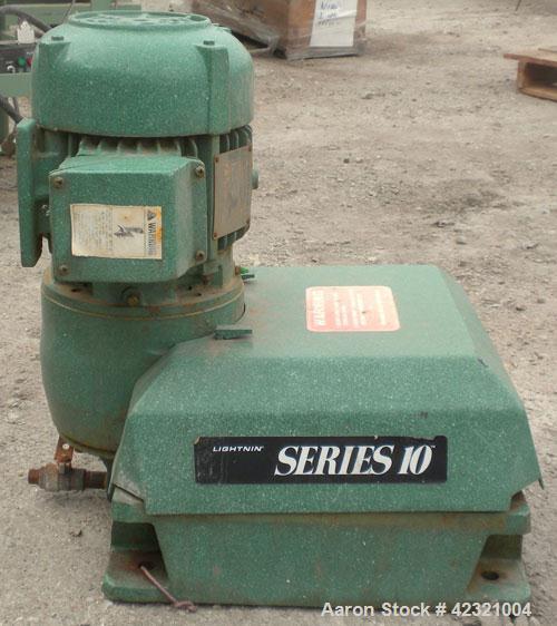 Used Lightnin Series 10 Top Entering Agitator, Model 14Q1. Ratio 17.3