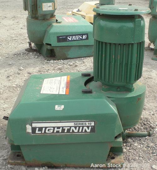 Used Lightnin Series 10 Top Entering Agitator, Model 14Q2. Ratio 14.0