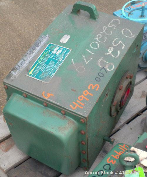 Used Lightnin Agitator Gear Drive Only, Model 74-Q-15. Ratio 16.6 to