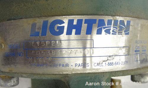 Used Lightnin Clamp On Agitator, Model EV5P25. Approximate 3/4" diame