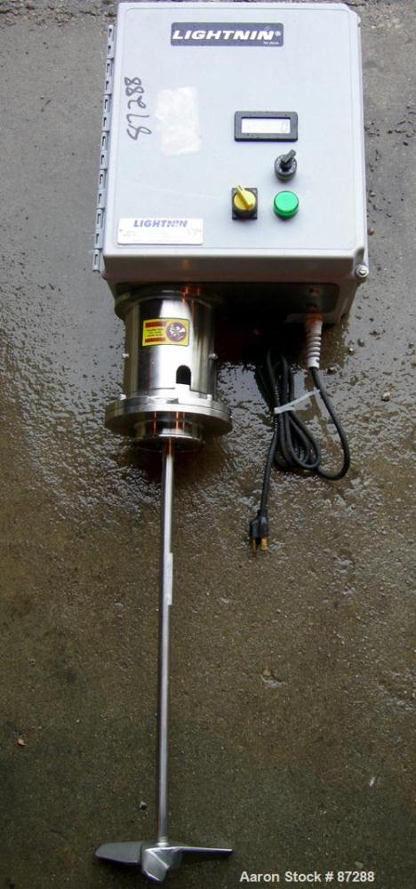 USED: Lightnin agitator, model P6S05E. 1/2" diameter x 25" long 316 s
