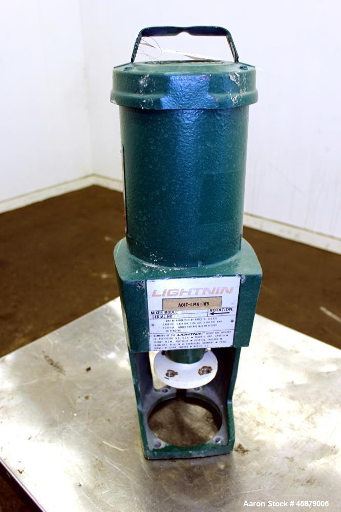 Used Lightnin Top Entering Agitator, Model XJC-30. Includes an approx