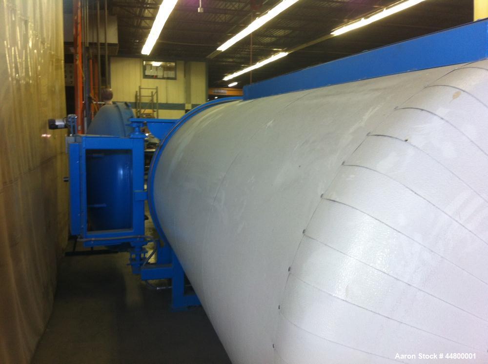 Used Bond Tech Autoclave, Model 1084. 5' x 10', carbon steel, 125 ps
