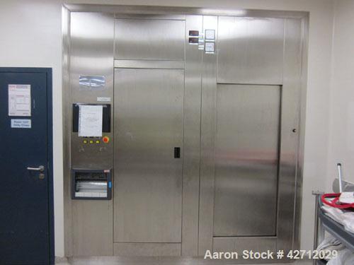 Used Steris Finn Aqua Pass Thru Steam Sterilizer, Model 61515-D-B-GMP