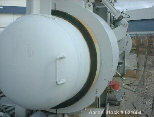 USED: 1990 Thermal Equipment horizontal hydroclave. Internal 3000 psi