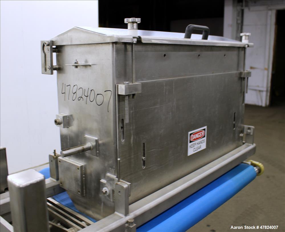 Used- Applicator, Stainless Steel. With hopper, l