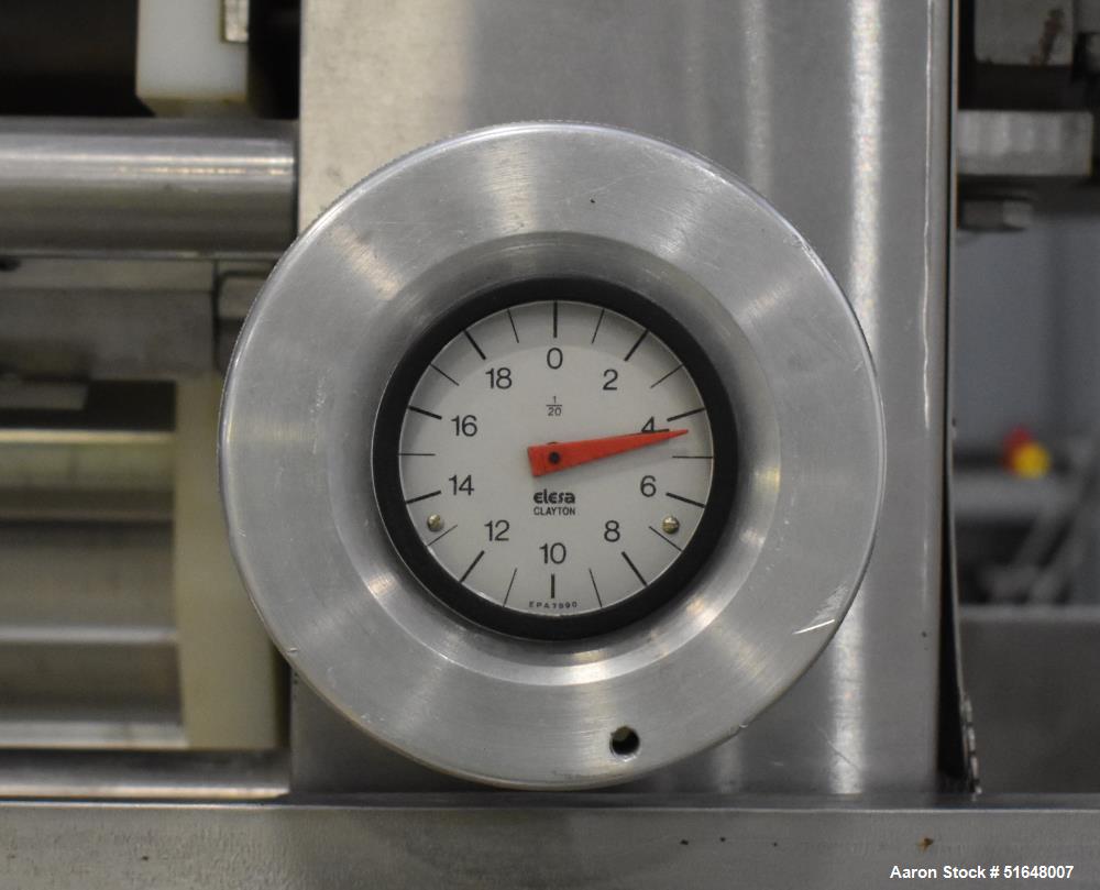 Used Dough 3 Roll Extruder / Pre-Sheeter. Approximate 24" wide rolls.