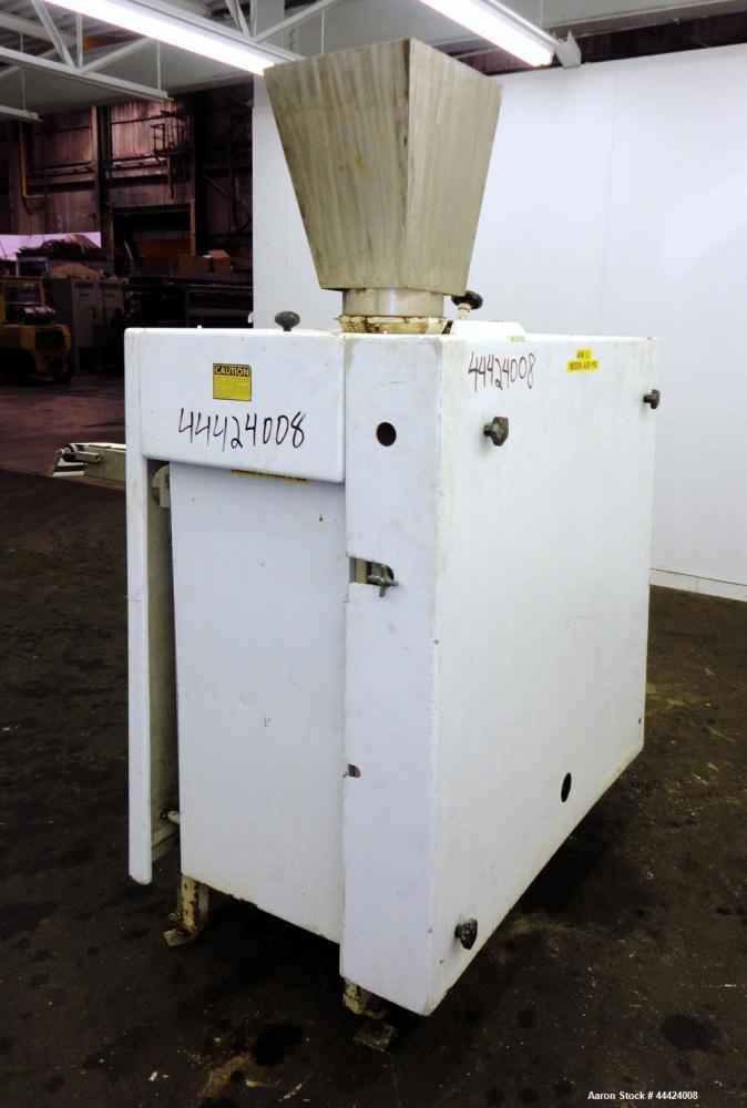 Used Adamatic Divider, Model ADR2B. Up to 40 strokes per minute, prod