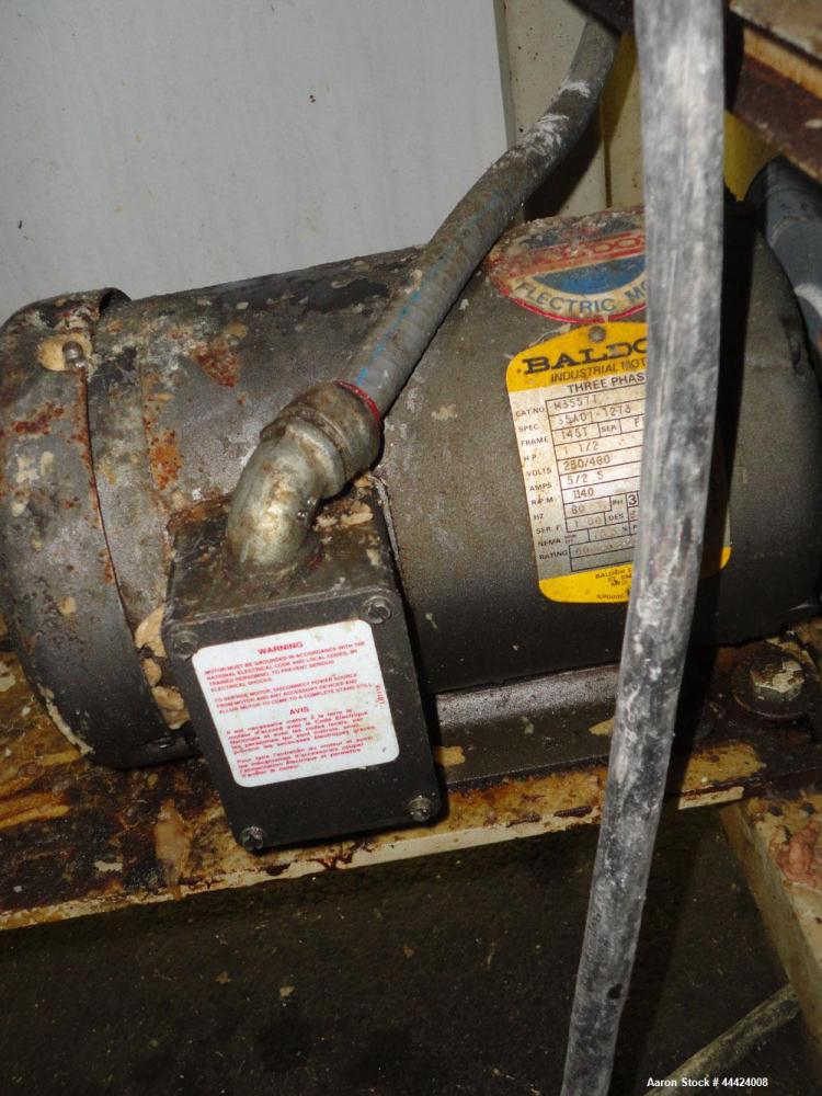 Used Adamatic Divider, Model ADR2B. Up to 40 strokes per minute, prod