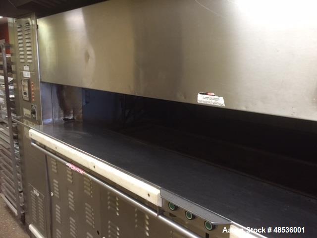 Used Baxter 36 Pan Revolving Tray Oven, Model OV850. Stainless steel