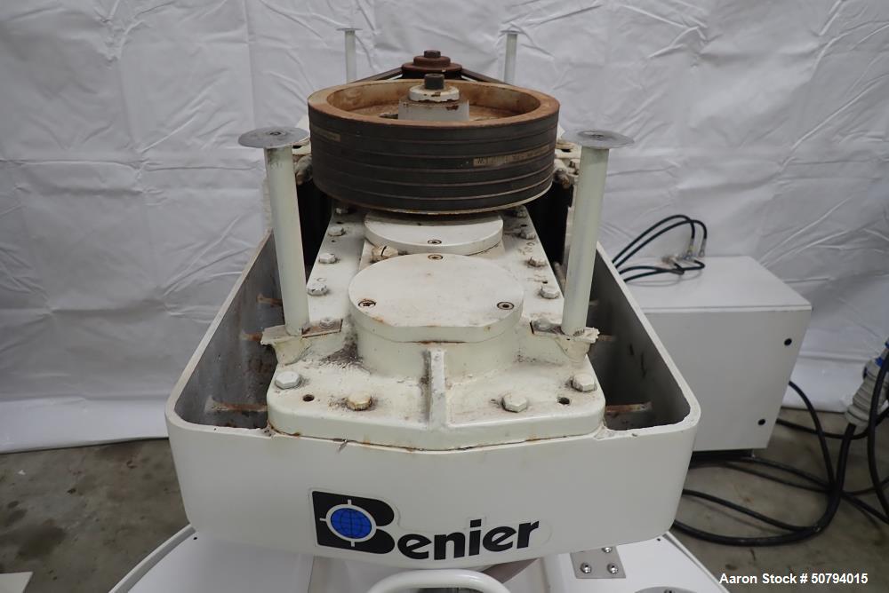 Used Benier Spiral Mixer, Model W120A, 50 gallons. (2) Stainless Stee
