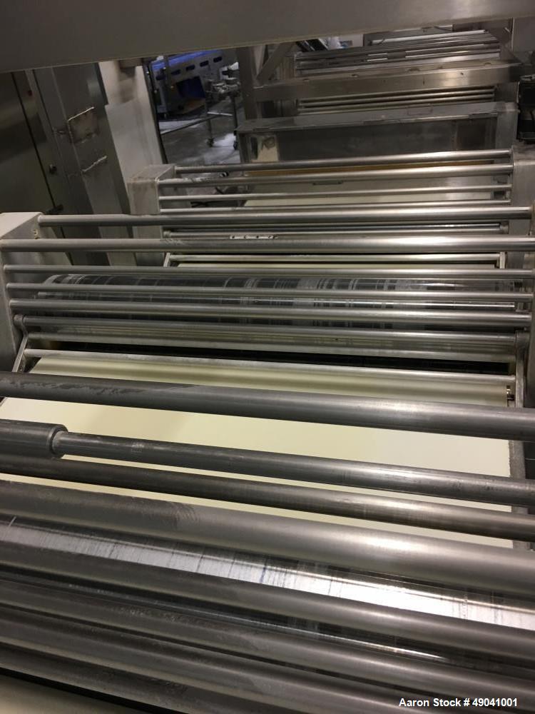 Used Rademaker Bread Line: 42" belt, 46" heads, (Dies and Overhead Co