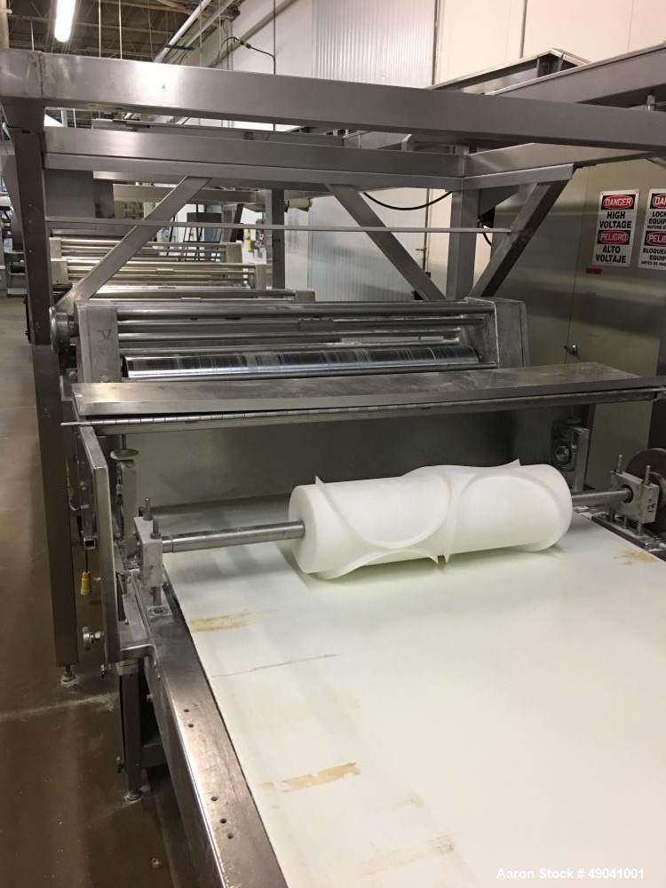 Used- Rademaker Bread Line: 42" belt, 46" heads,