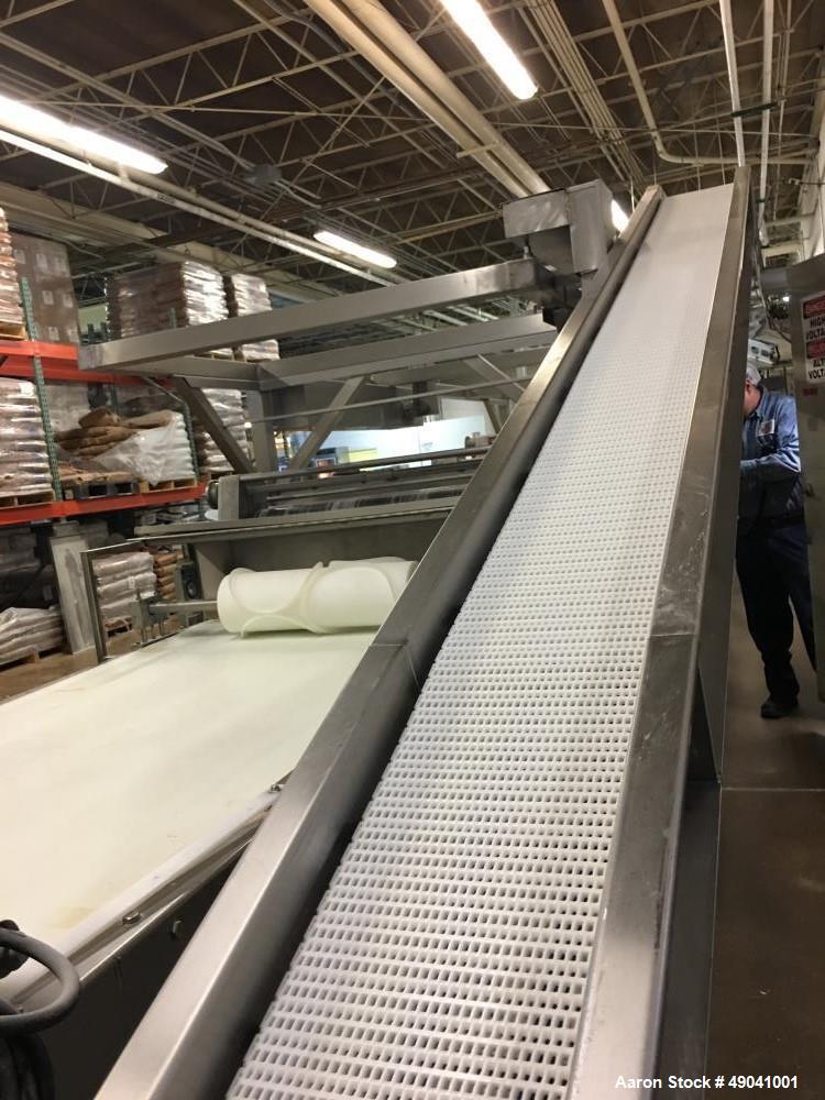 Used- Rademaker Bread Line: 42" belt, 46" heads,