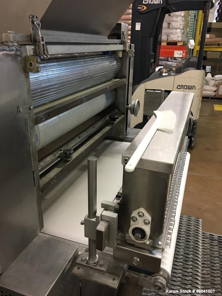 Used Rademaker Bread Line: 42" belt, 46" heads, (Dies and Overhead Co
