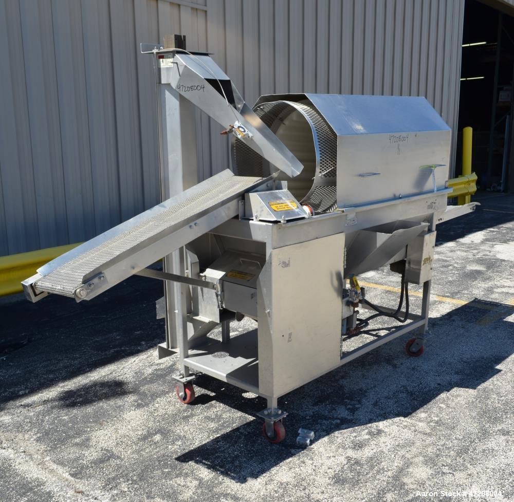 Used Stein Drum Breader, Model DB-4, 304 Stainless Steel. Approximate