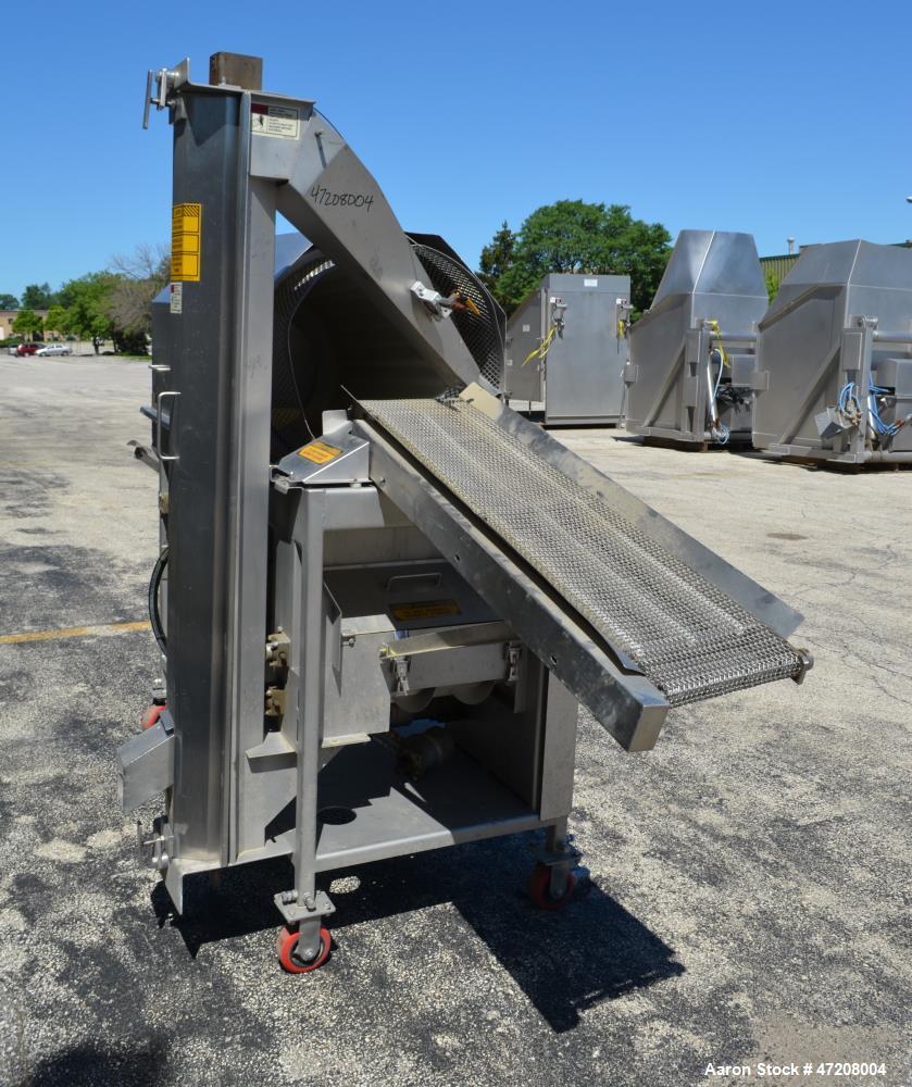 Used Stein Drum Breader, Model DB-4, 304 Stainless Steel. Approximate