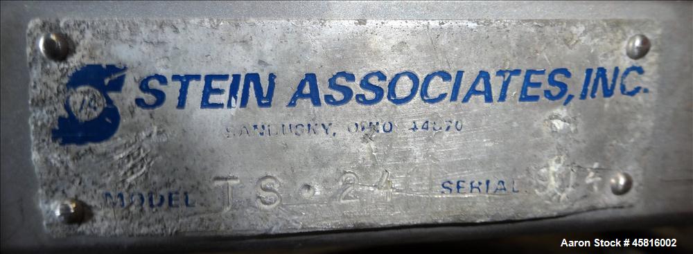 Used Stein 24" Wide Breading Line, Stainless Steel. Consisting of: (1