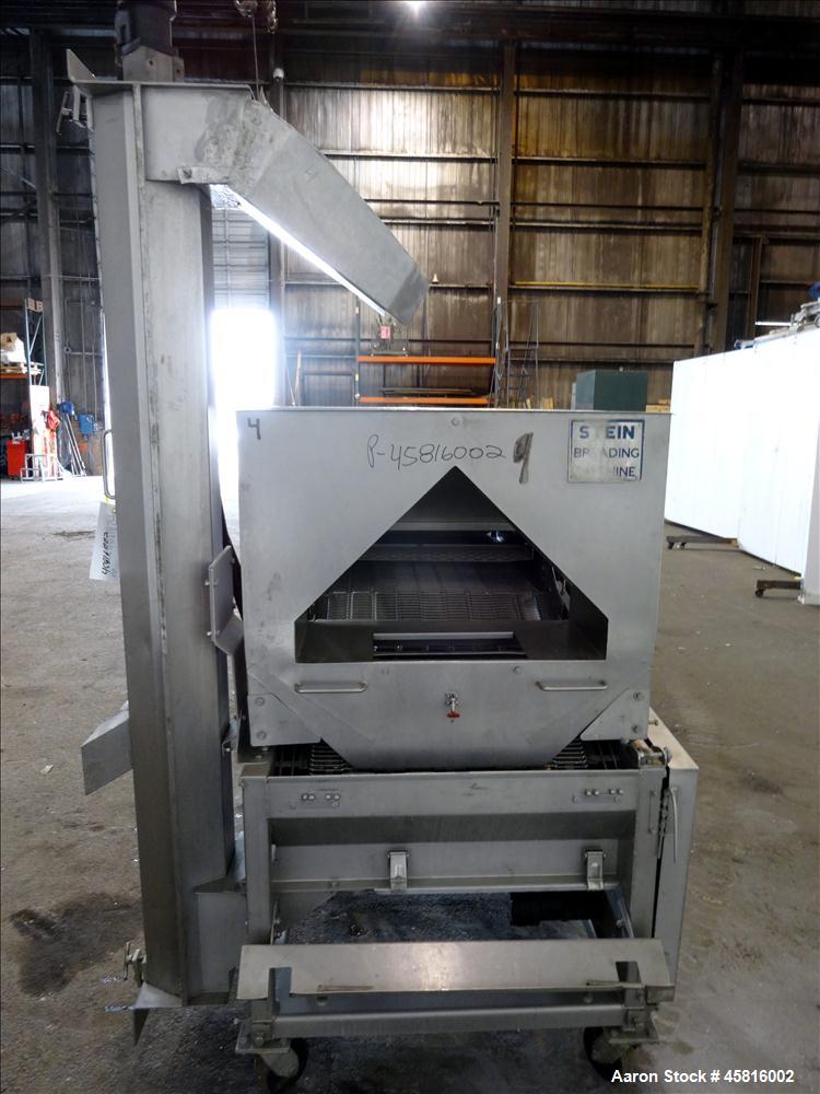 Used Stein 24" Wide Breading Line, Stainless Steel. Consisting of: (1