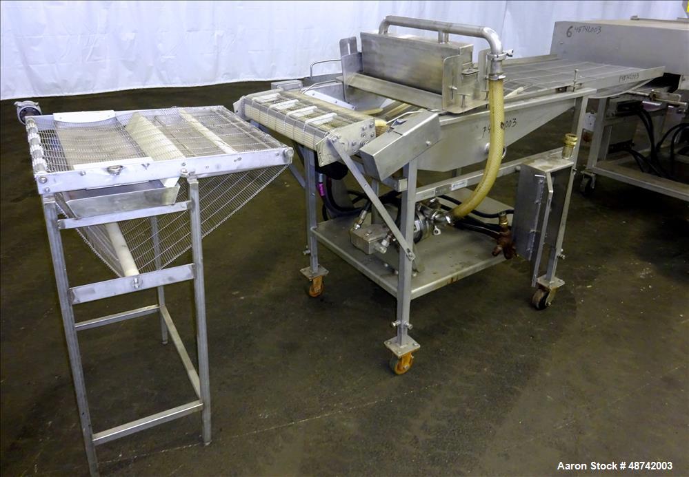 Used Stein 24" Wide Breading Line, Stainless Steel. Consisting of: (1