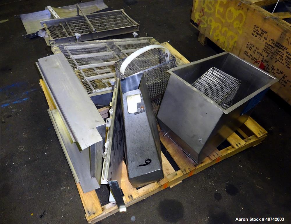 Used Stein 24" Wide Breading Line, Stainless Steel. Consisting of: (1