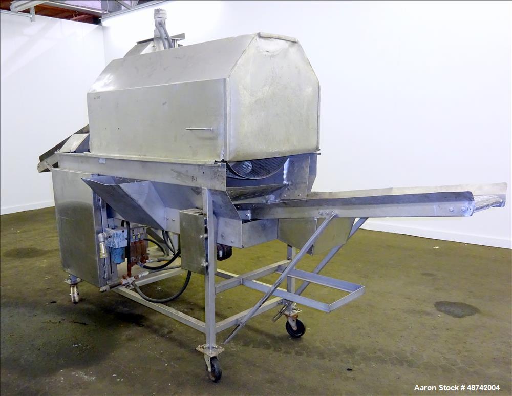 Used Stein Drum Breader, 304 Stainless Steel. Approximate 24" Diamete