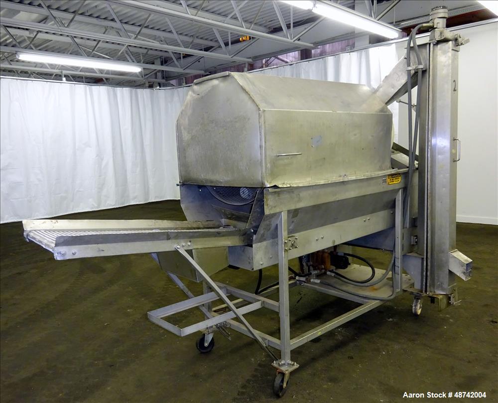 Used Stein Drum Breader, 304 Stainless Steel. Approximate 24" Diamete