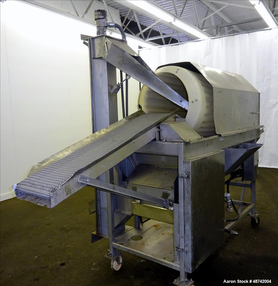 Used Stein Drum Breader, 304 Stainless Steel. Approximate 24" Diamete