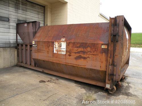 UsedMarathon RamJet Waste Compactor, Model RJ250SC, approximate 30 ya