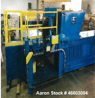 Used Harris Selco Two Ram Baler, Model 2R1075-NF BR, 75 hp. 60" x 40"