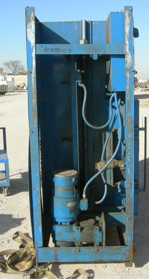 Used Ann Arbor Baler Company Vertical Baler, model 60, carbon steel.