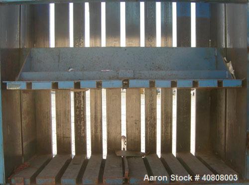 Used Ann Arbor Baler Company Vertical Baler, model 60, carbon steel.