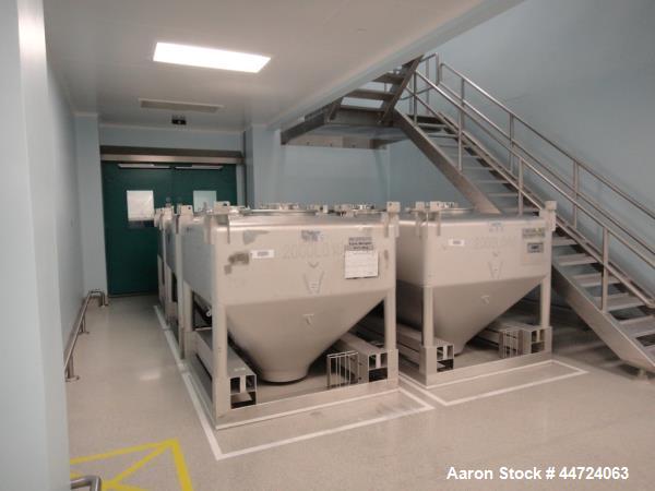 UsedGEA Buck IBC 2,000 litre stainless steel. Includes containment i