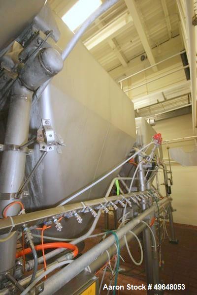 UsedSemi-Bulk Systems Inc. Stainless Steel Single Wall Hopper, Mounte