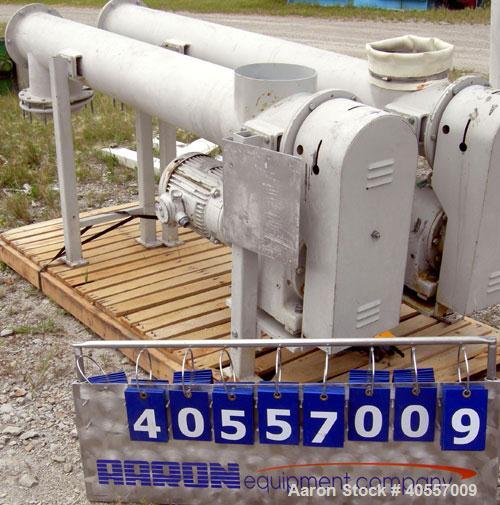 Used Azo Hopper, carbon steel. (1) Approximate 90 cubic foot hopper,