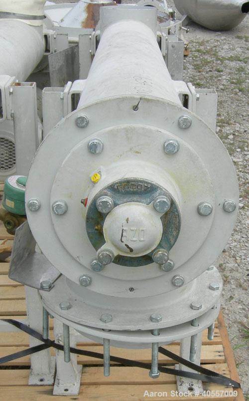 Used Azo Hopper, carbon steel. (1) Approximate 90 cubic foot hopper,