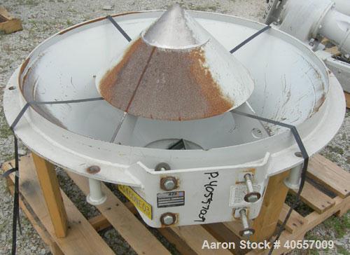 Used Azo Hopper, carbon steel. (1) Approximate 90 cubic foot hopper,