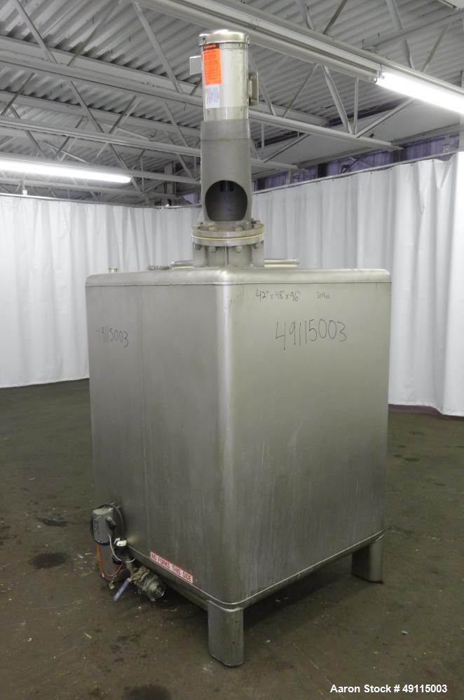 Used Custom Metalcraft / Transtore Tote Bin With Mixing System, Model