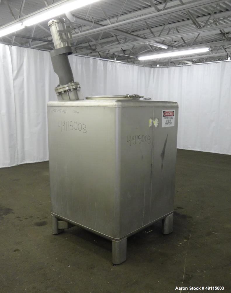 Used Custom Metalcraft / Transtore Tote Bin With Mixing System, Model