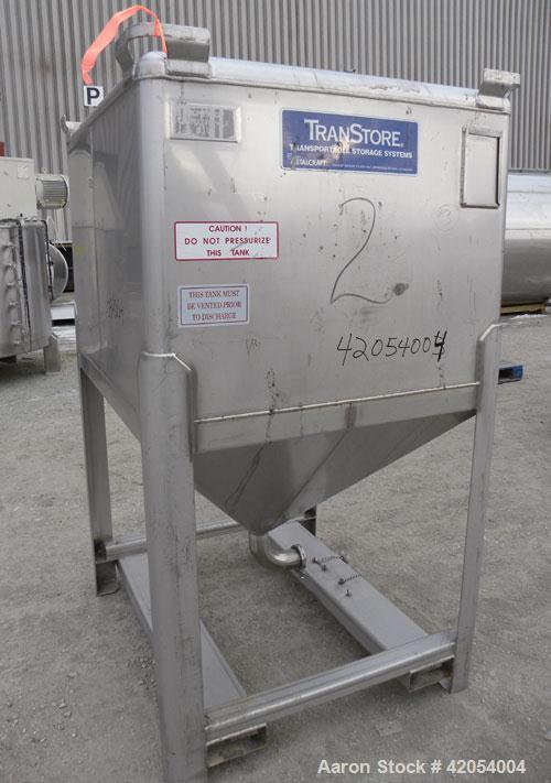 Used Custom Metalcraft Transtore Tote Bin, Approximately 33 Cubic Fee