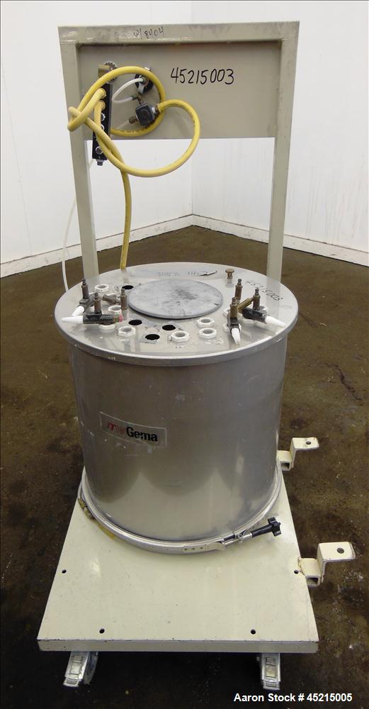 Used- ITW Gema Powder Coating Fluidization Hopper