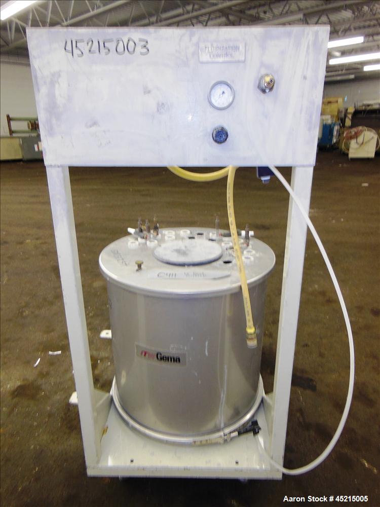 Used- ITW Gema Powder Coating Fluidization Hopper