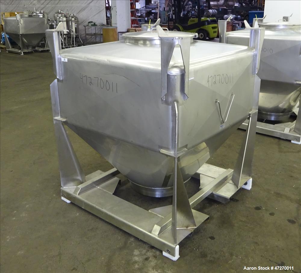Used Matcon "S" Series Intermediate Bulk Container, Approximately 35.