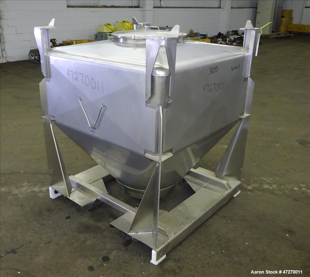 Used Matcon "S" Series Intermediate Bulk Container, Approximately 35.