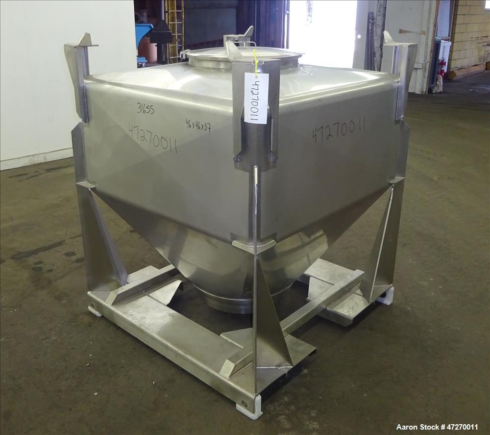 Used Matcon "S" Series Intermediate Bulk Container, Approximately 35.
