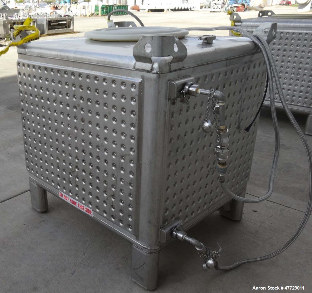 Used Custom Metalcraft Transtore Dimple Jacketed Stainless Steel Tote
