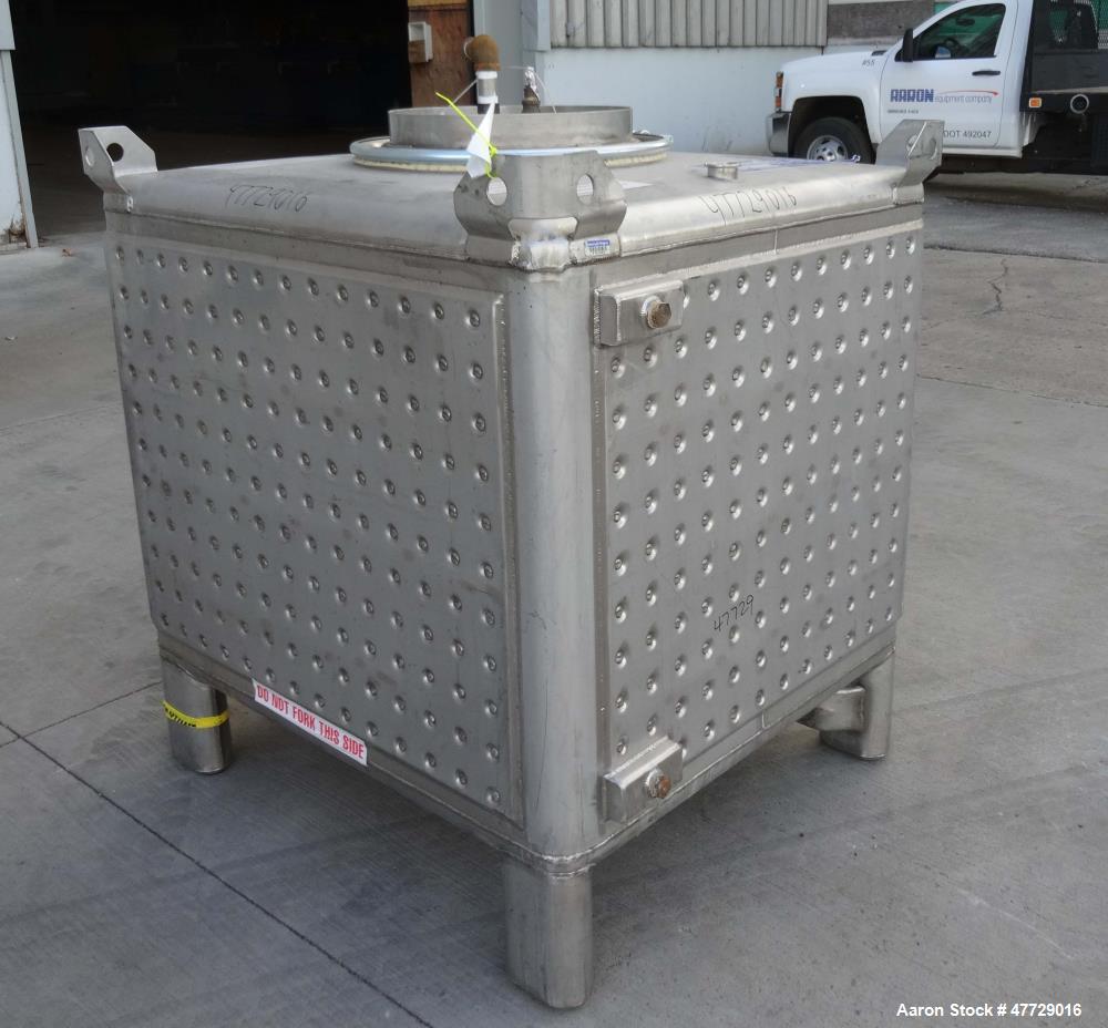 Used Custom Metalcraft Transtore Dimple Jacketed Stainless Steel Tote