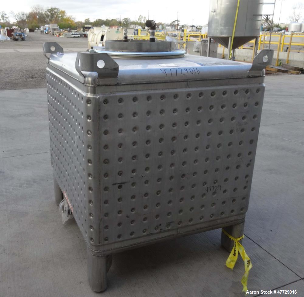 Used Custom Metalcraft Transtore Dimple Jacketed Stainless Steel Tote